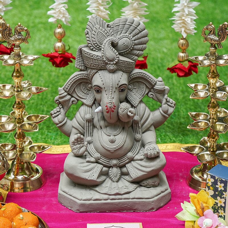 Buy 1FEET Mahodhar Eco-Friendly Ganpati Bapa | Plant-A-Ganesha - Online ...