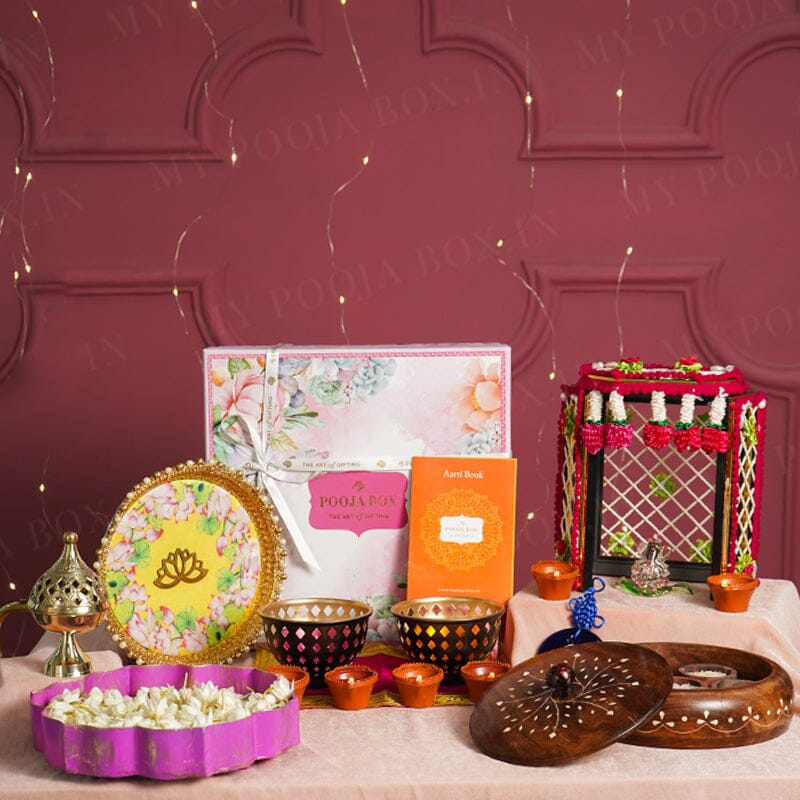 Buy Sanskriti Festive Gift Box (17 Pc) - Online in India - My Pooja Box