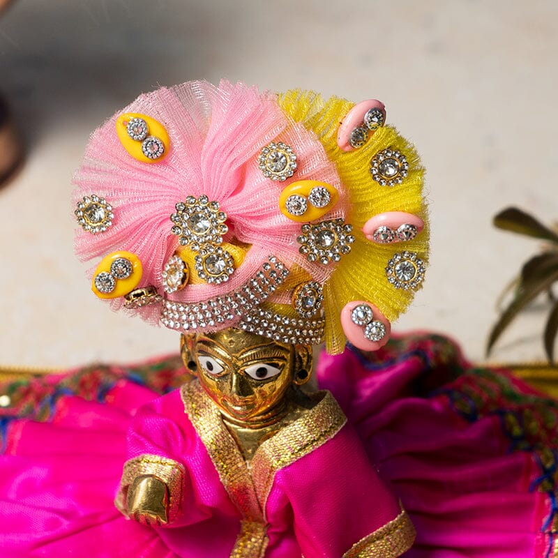 Buy Laddu Gopal Pagdi with Net - Size no. 4 - Online in India - My ...