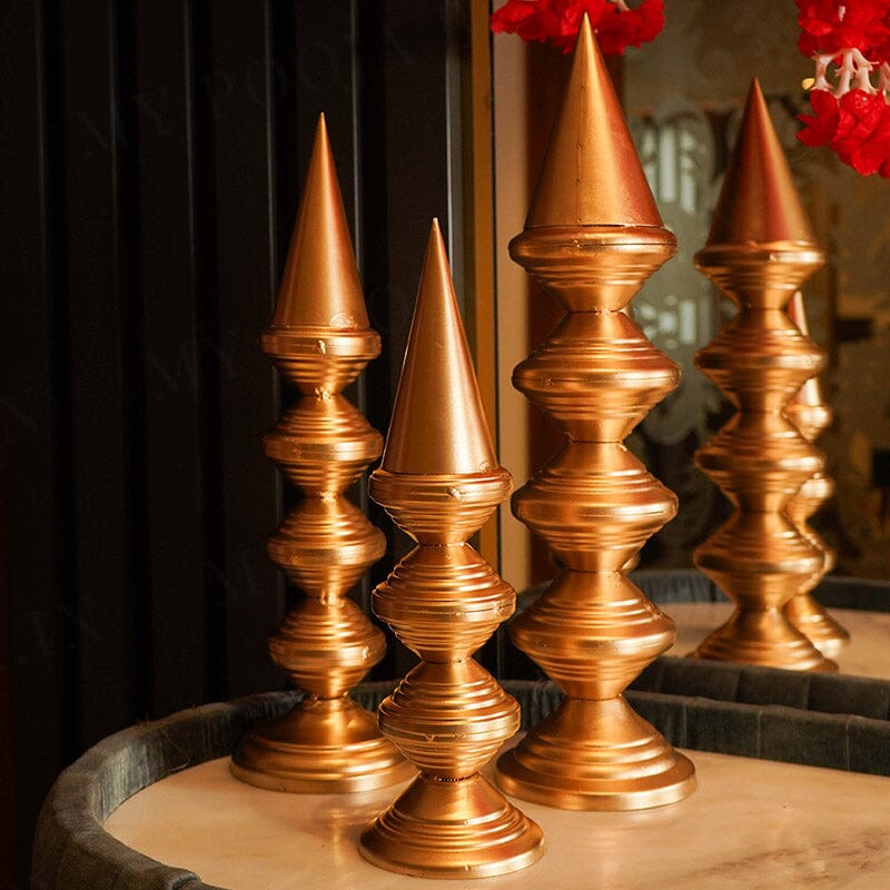 Buy Majestic Cone Pillar Decoration Stands Online in India - Mypoojabox.in