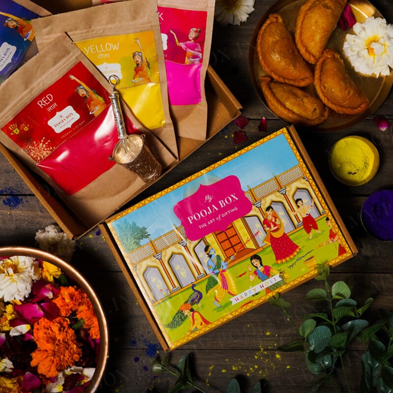 Holi Buy Natural, Organic Holi Colours, Holi Gifts Hampers India