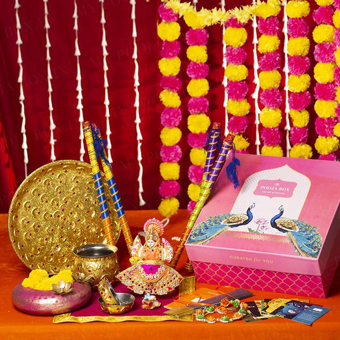 Buy My Auspicious Navratri Pooja Box Online in India - Mypoojabox.in