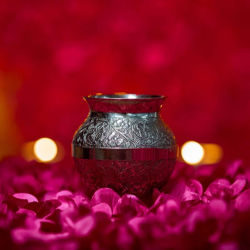 Buy Designer Brass Lota Online in India - Mypoojabox.in