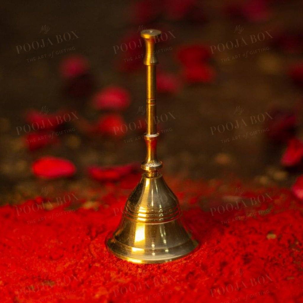Buy Graceful Handmade Brass Pooja Thali with Antique Detailing Online ...