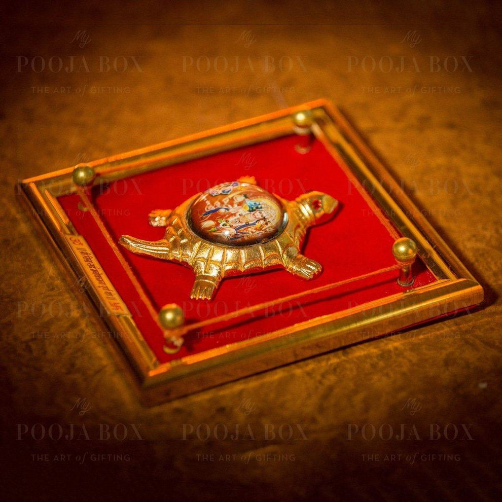 Buy Framed Tortoise Shri Manokamana Siddhi Yantra - Online in India ...