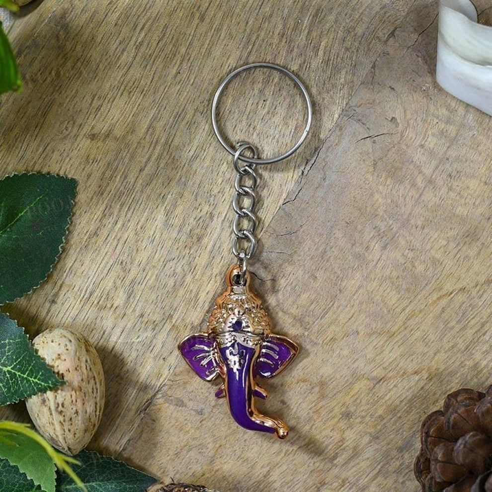Buy Lord Ganesha Keychain Online in India - Mypoojabox.in