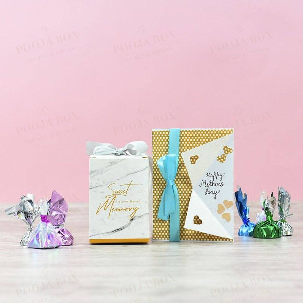 Buy Sweet Memory Chocolate Gift Box Online in India - Mypoojabox.in